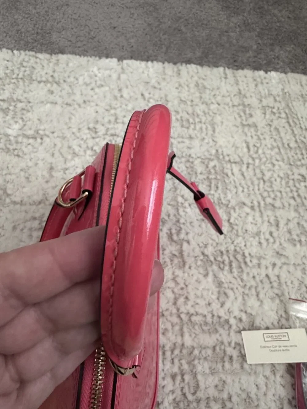 Louis Vuitton | Bags | Louis Vuitton Alma Bb Vernis Leather | Poshmark